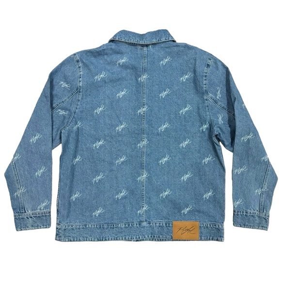 Jordan | Jackets & Coats | Air Jordan Flight Heritage Blue Denim ...